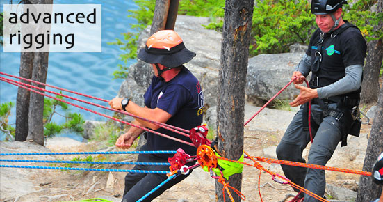 Ropes that Rescue: rope rigging laboratory, linemen training, technical ...